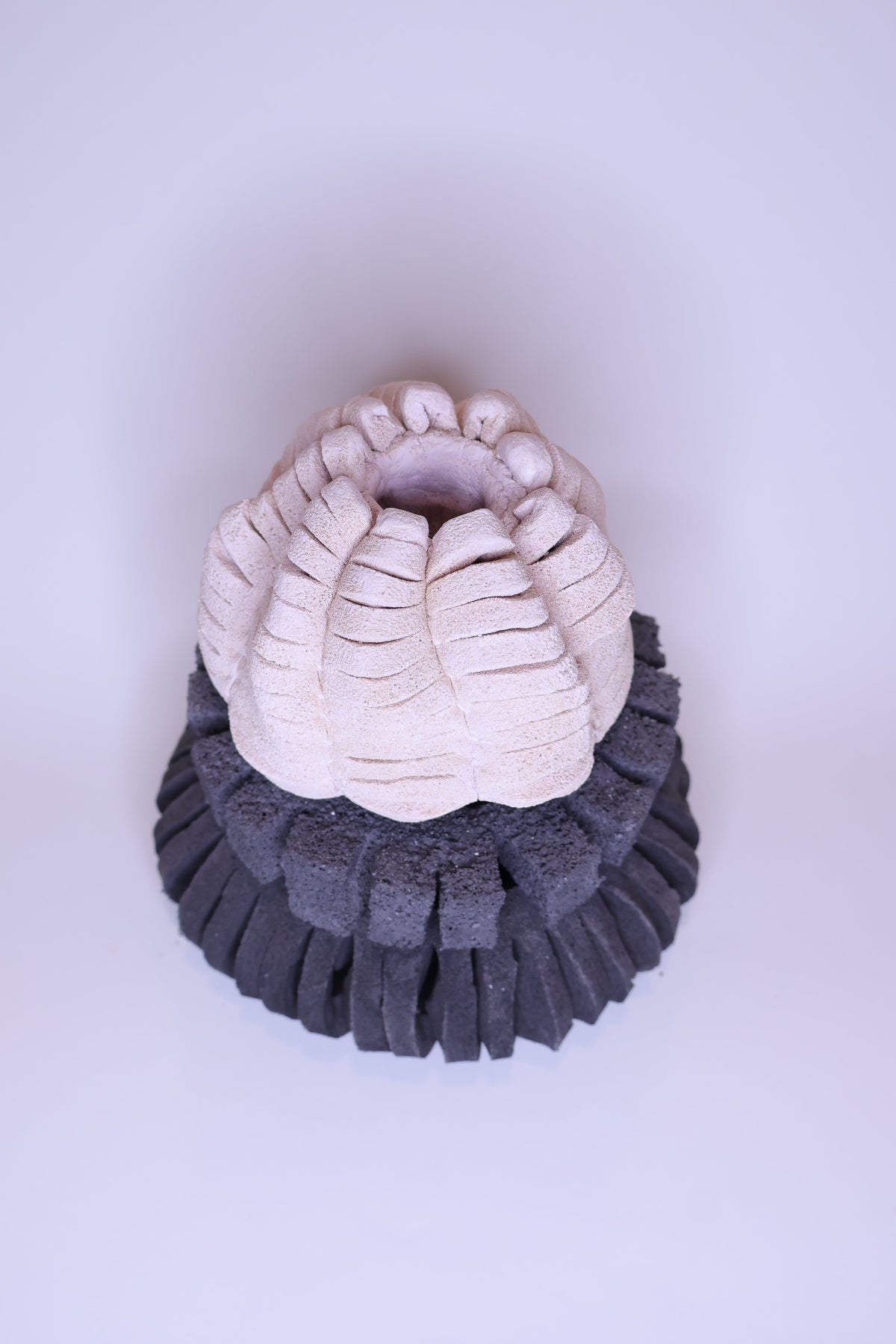 Sponge stacked sculpture – Kintu Studio